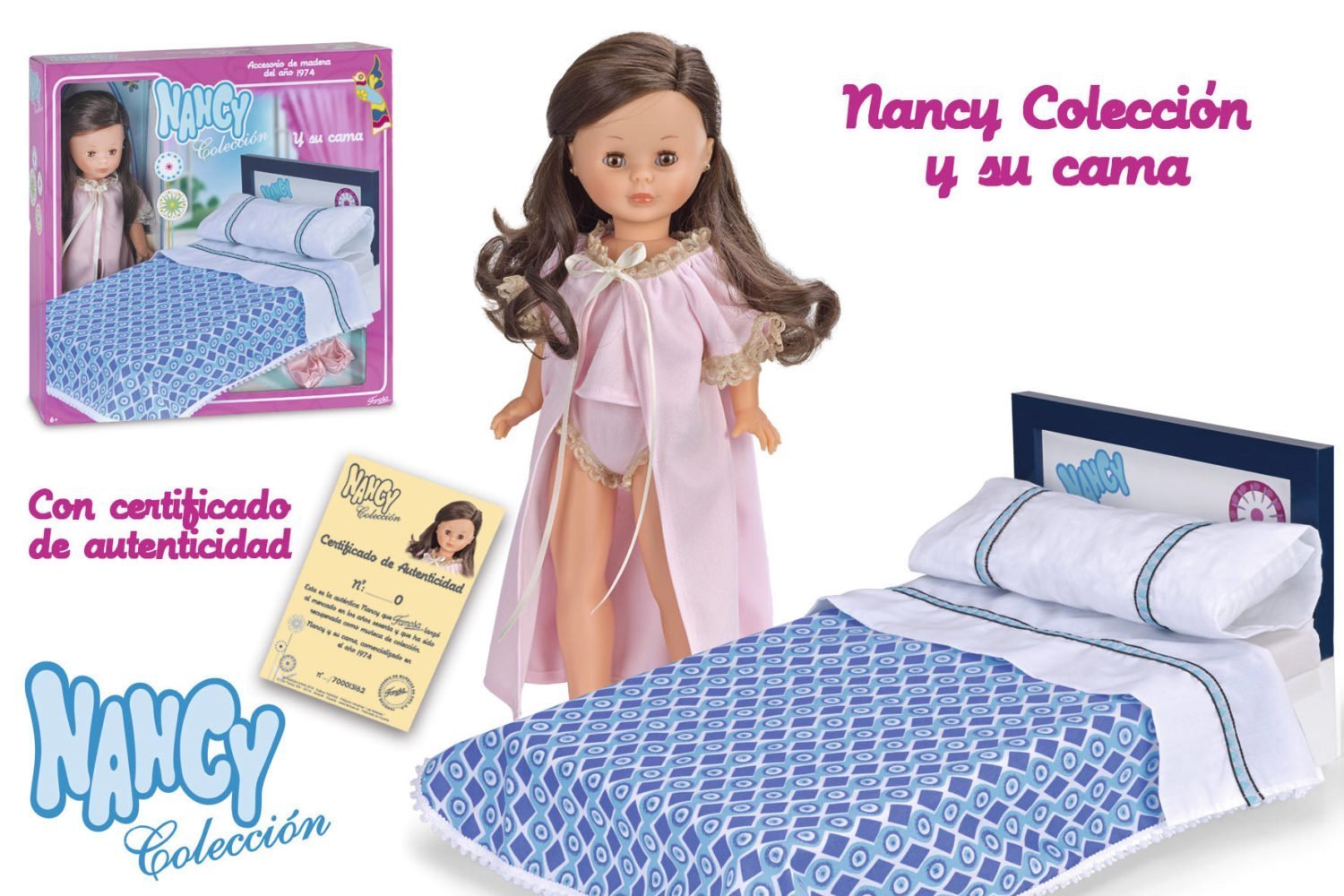 Descubre las reediciones de Nancy colección de Famosa